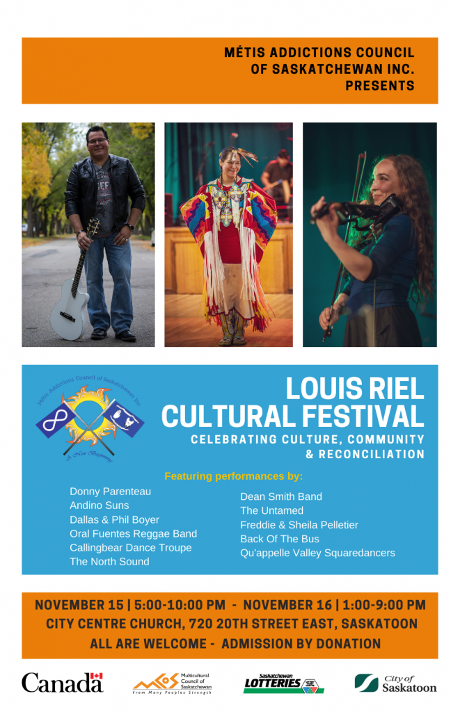 Louis Riel Cultural Festival | Metis Addictions Council